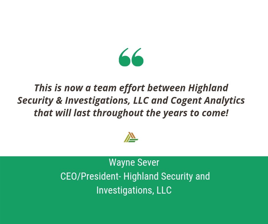 Highland Security Letter | Cogent Analytics